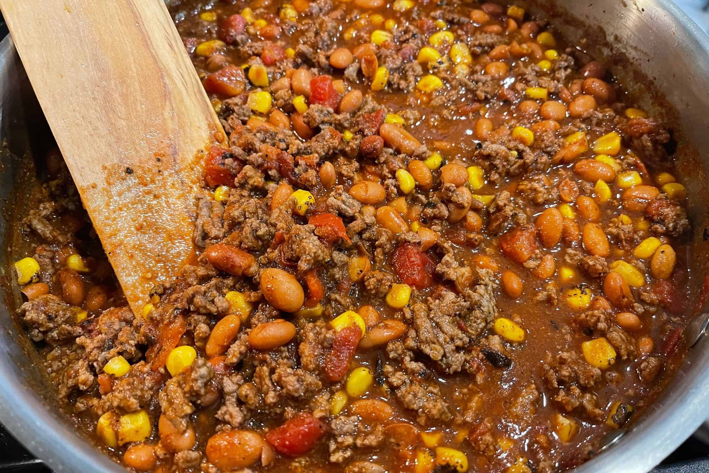 Tex-Mex Elote Corn Chip Pie