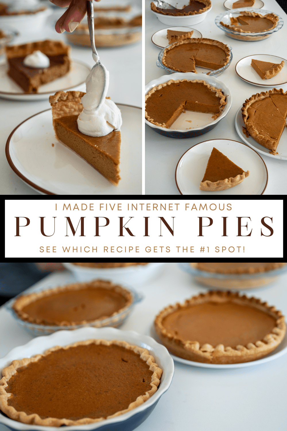 I Made 5 Internet Famous Pumpkin Pie Recipes - With the Woodruffs