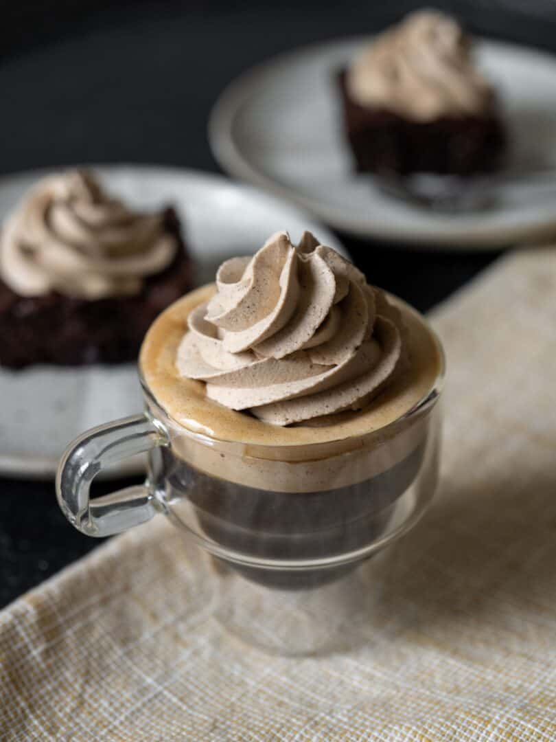 Espresso Whipped Cream - With the Woodruffs