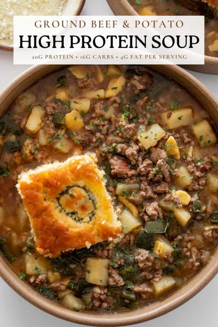 Tex Mex Ground Beef And Potato Soup