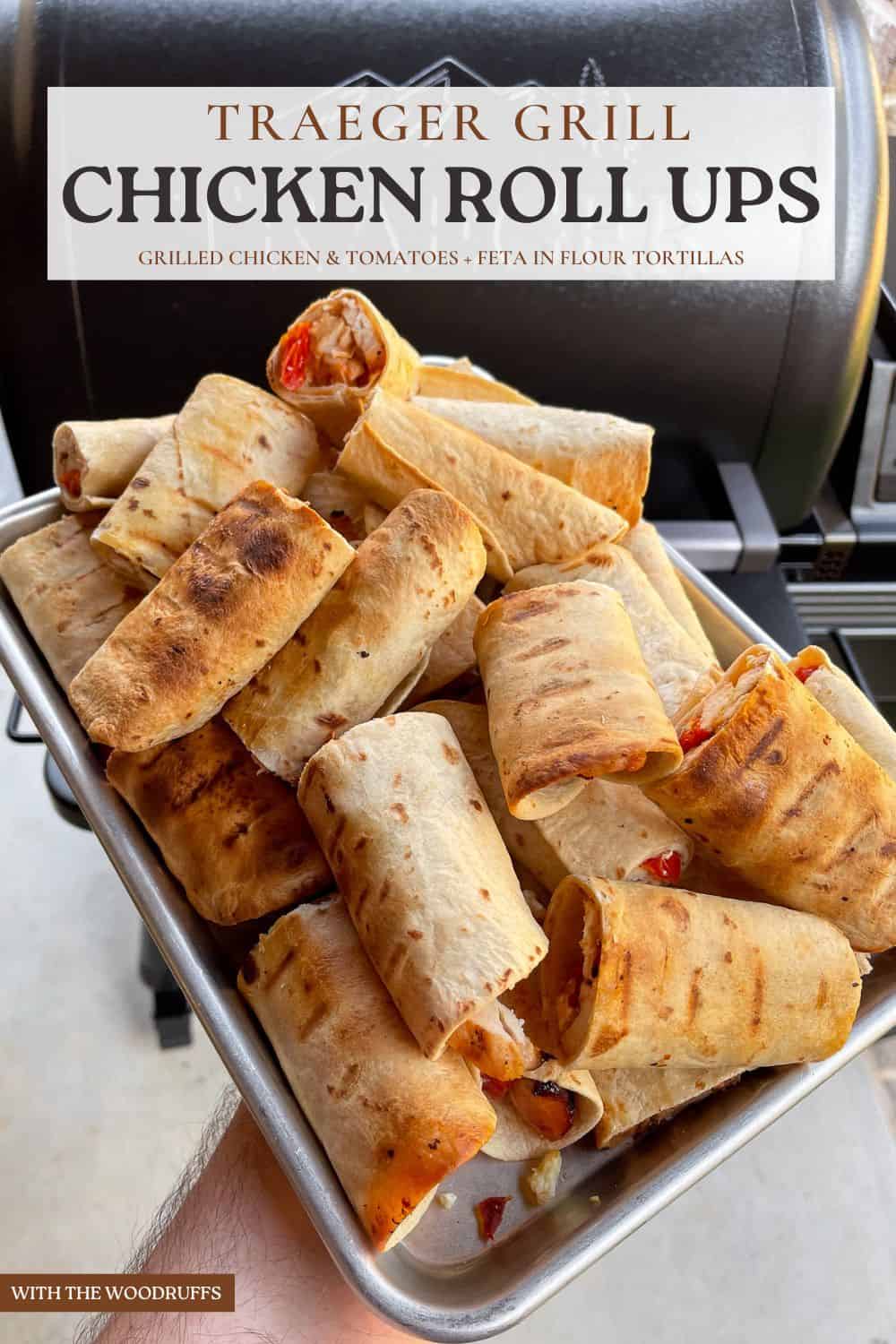 Easy Grilled Chicken Wraps