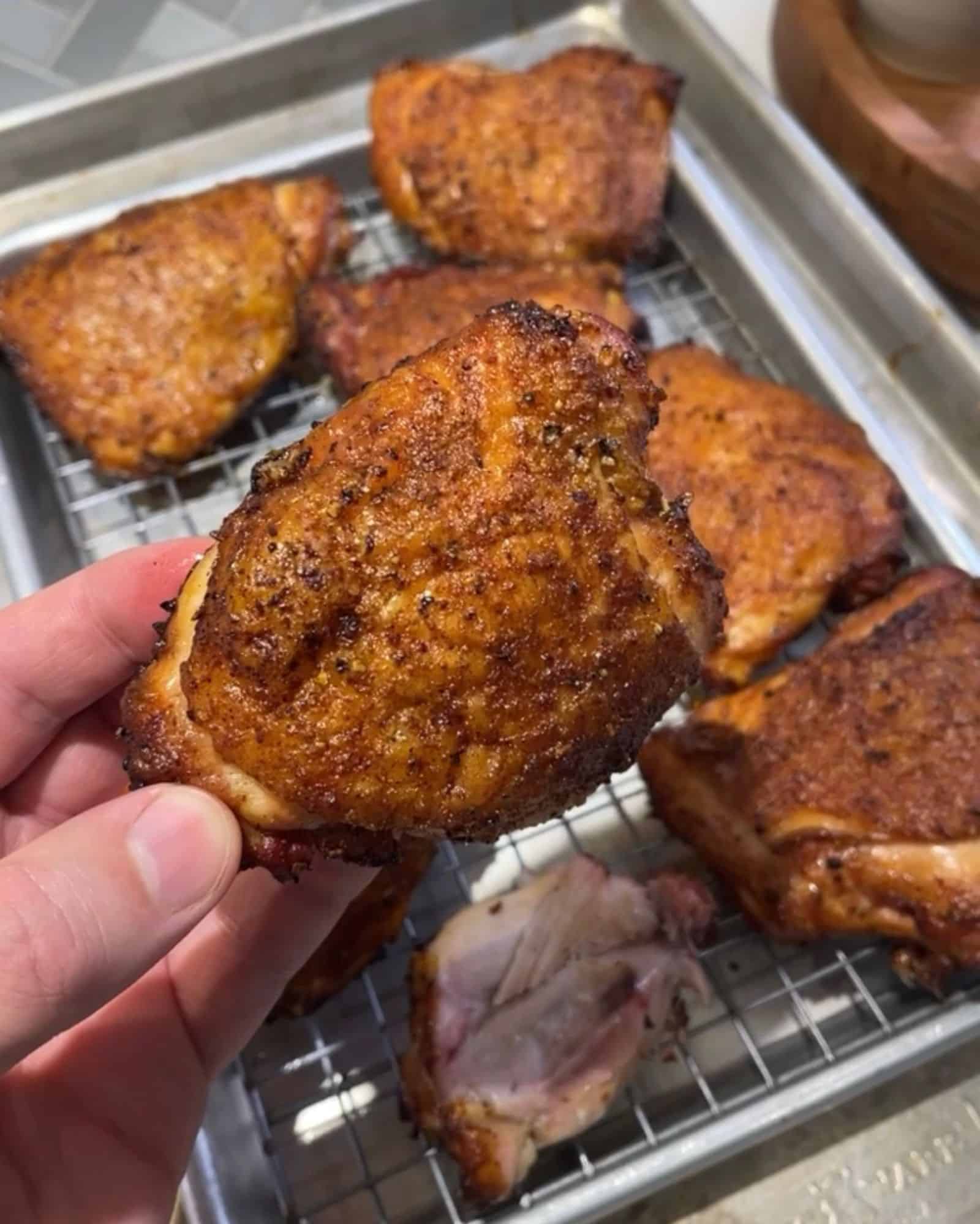 I Found the Best Smoked Chicken Thighs Recipe on the Internet