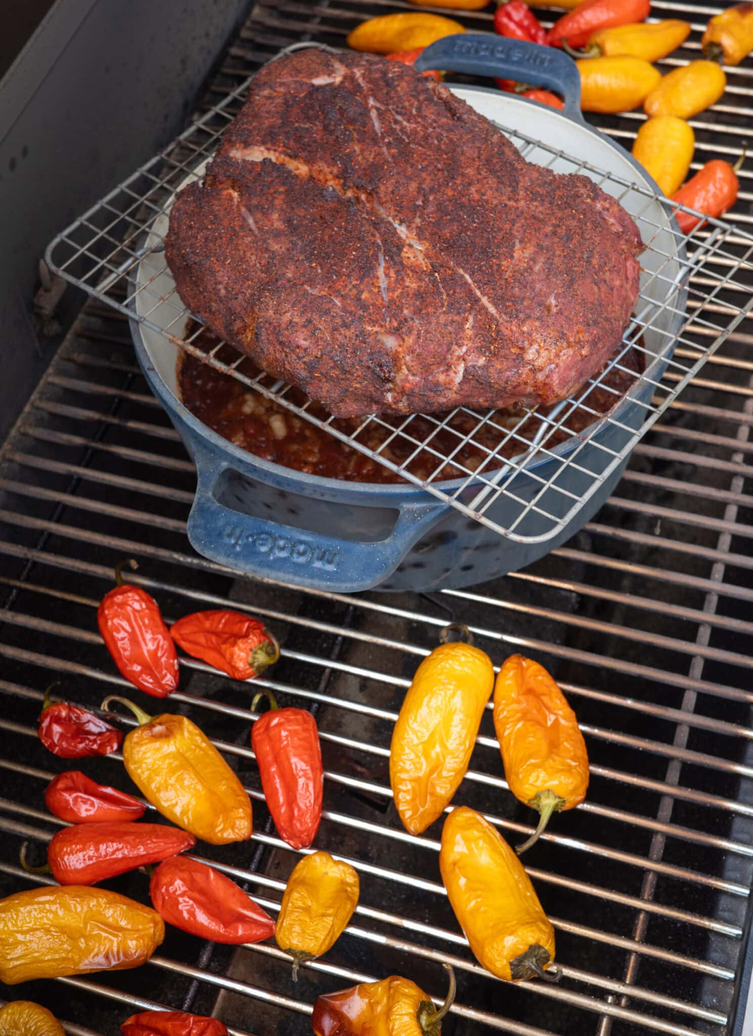 Pellet Smoker Chuck Roast Chili